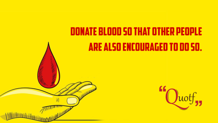 45+ Motivational Life Saving Blood Donation Quotes