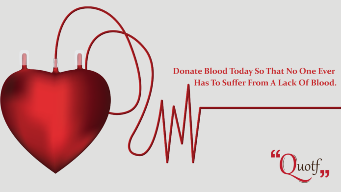 45+ Motivational Life Saving Blood Donation Quotes